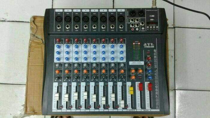 MIXER AUDIO ATL 8 CHANNEL CT-80S | Lazada Indonesia