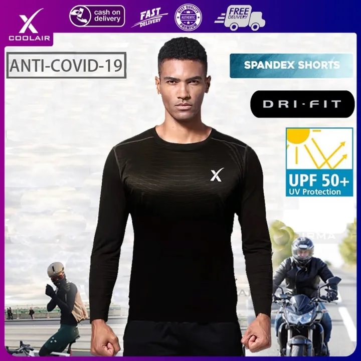 ZY OP. Coolair Organic Men Sports Active Long Sleeve Shirt Quick Dry ...