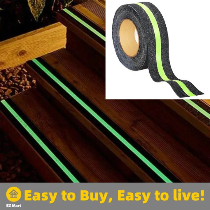 5M Luminous Tape Anti Slip Adhesive Tape Glowing Strip Stair Step Floor ...