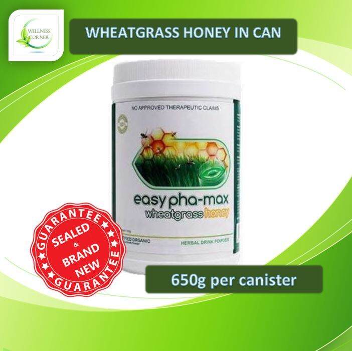Easy Phamax Wheatgrass Honey in Canister Herbal Tea Powder 650g | Lazada PH