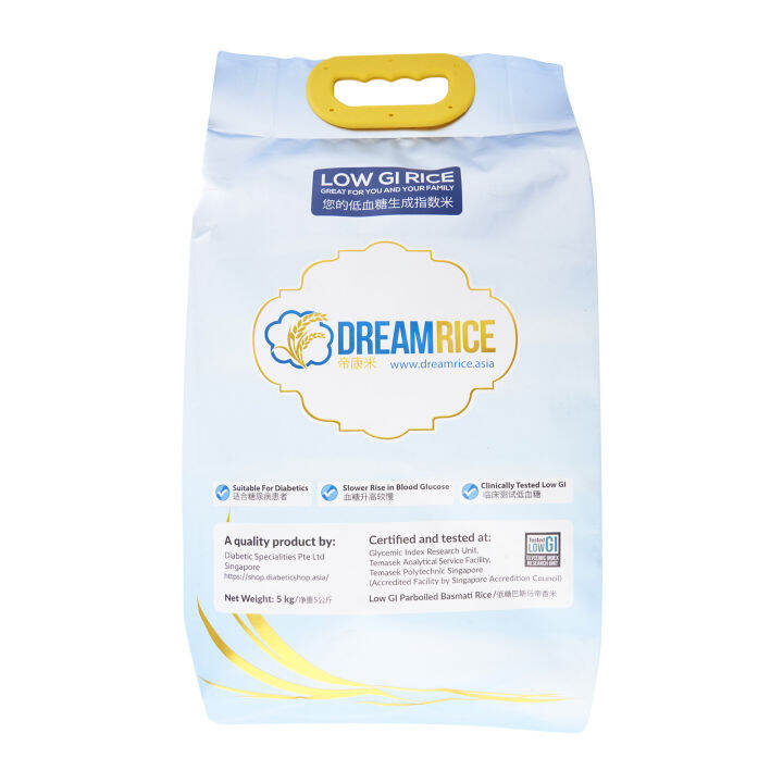 DreamRice Low Gi Rice - 5KG | Lazada Singapore