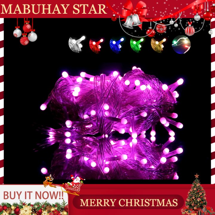 MABUHAY STAR Christmas Lights 5M 50L/10M 100L LED 9V Ordinary/Ultra ...