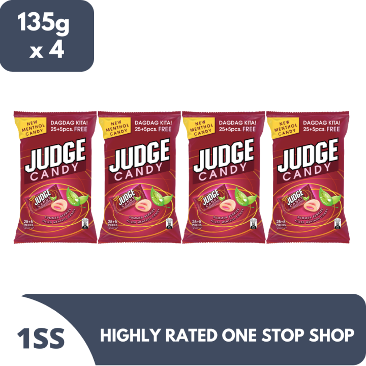 Judge Candy Frozen Berries 30's, 135g x 4 | Lazada PH