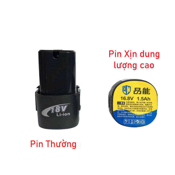 Pin 4 cell Lắp Cho Máy khoan cầm tay dùng pin 16,8v,18V, 26V Trung Quốc ...