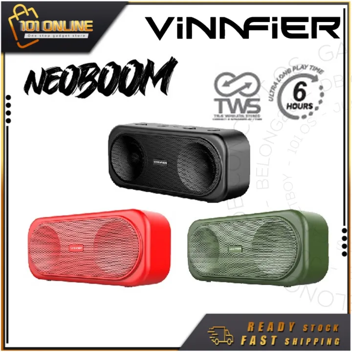 VINNFIER NEO BOOM 2020 PORTABLE BLUETOOTH SPEAKER | Lazada