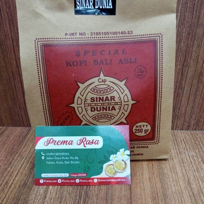 Kopi Bali Sinar Dunia 250gr oleh oleh khas Bali | Lazada Indonesia
