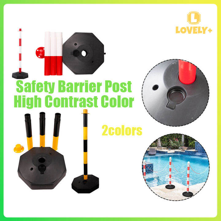 PE Plastic Traffic Safety Anticollision Column Reflective Warning Post ...