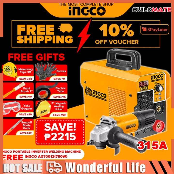 [SALE] INGCO Portable Inverter Welding Machine IGBT ARC MMA ING ...