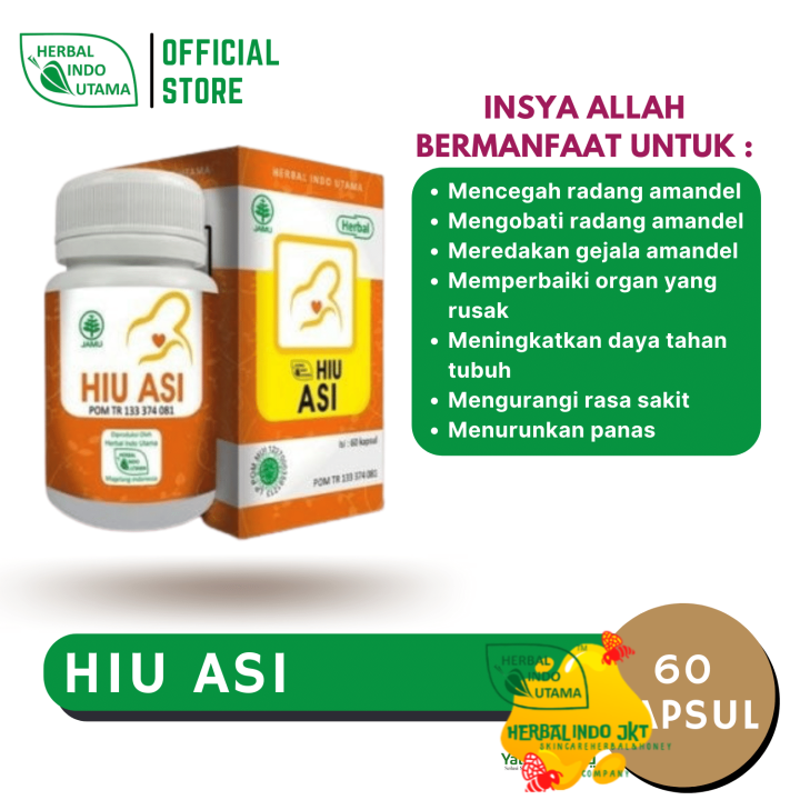 HIU ASI | Obat Pelancar Asi Booster Herbal Paling Ampuh | Lazada Indonesia
