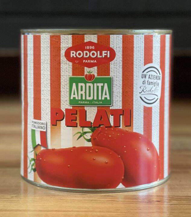 Rodolfi Whole Peeled Tomatoes 2.5Kg {Halal} - Italy | Lazada