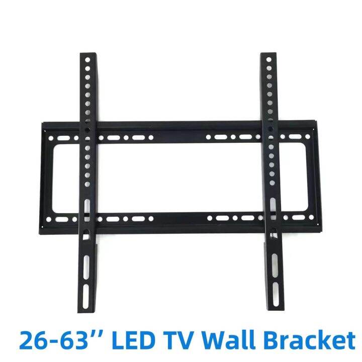 26"-63" Universal TV Wall Mount Bracket Fixed Flat Panel TV Frame LCD ...