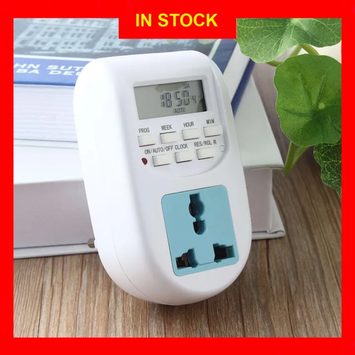 Hot Digital Energy Saving Timer Programmable Electronic Timer Plug Eu