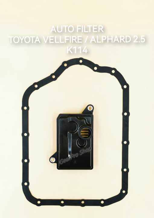 TOYOTA ALPHARD VELLFIRE 2.5 HARRIER 2.0 K114 K115 GEARBOX AUTO FILTER ...