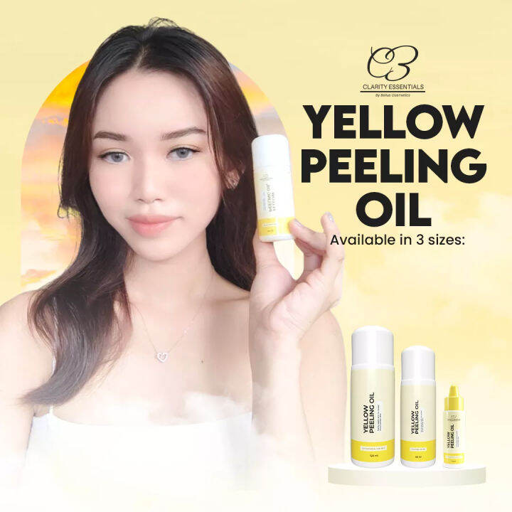 Yellow Peeling Oil - Skin Peeling - Body Peeling - Underarm Peeling ...