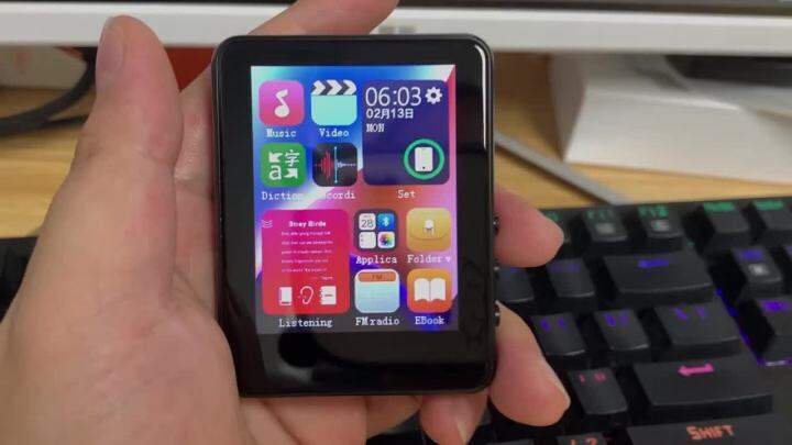 Portable 2.4 Inch MP3 Player, Yophoon New X6 Touch Screen Music Player ...