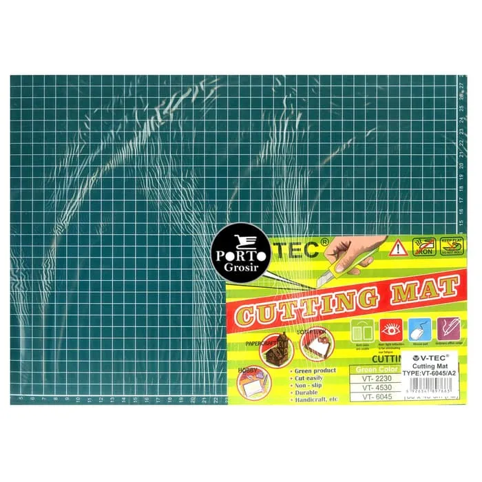 V-Tec Vtec Cutting Mat Matt A2 VT-6045 Alas Potong Cutter Double Side ...