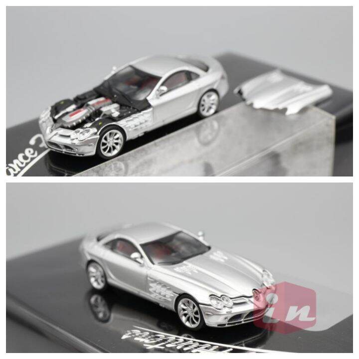 SH Stance Hunters 164 SLR ENGINE SILVER Diecast Model Car Collection ...