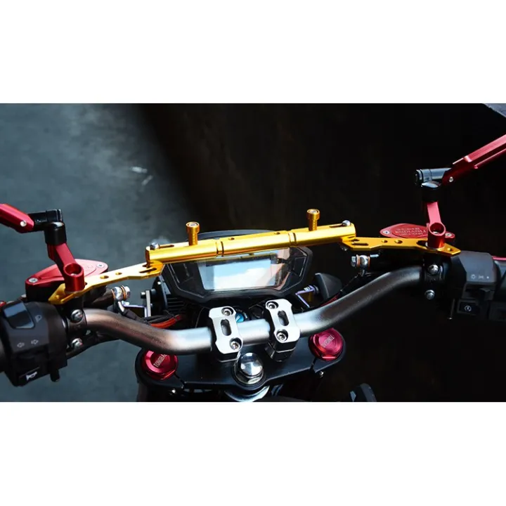 New for CNC Motorcycle Universal Crossbar Bracket Adjustable | Lazada PH