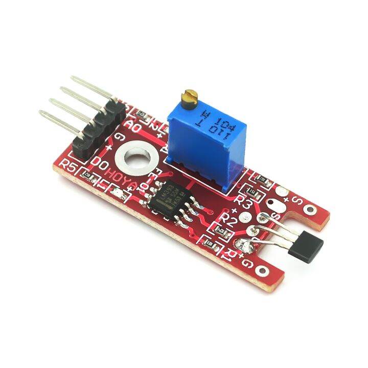10pcs Smart Electronics 4pin KY-024 Linear Magnetic Hall Switches Speed ...