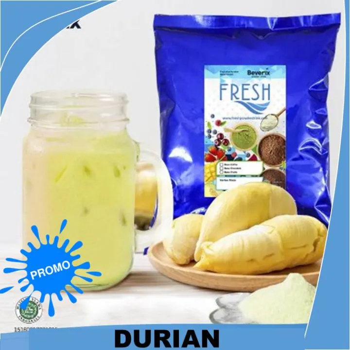 GROSIR BUBUK MINUMAN PREMIUM SERBUK MINUMAN RASA BUAH DURIAN KEMASAN ...