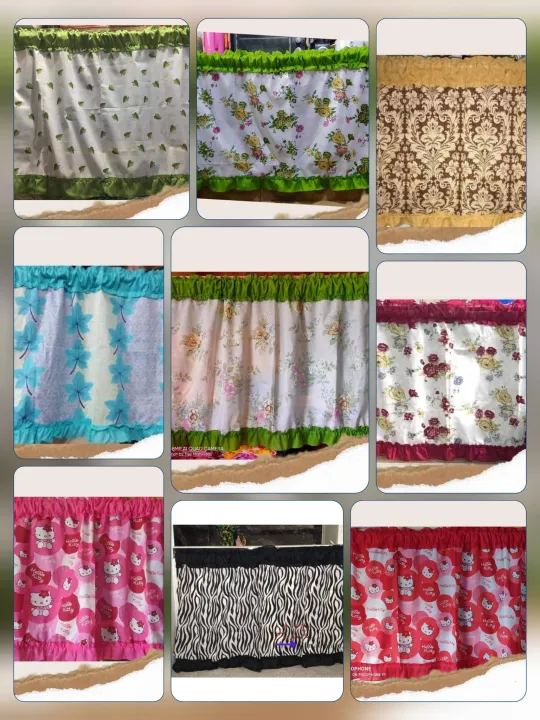 Lababo Curtain (Assorted Design) | Lazada PH