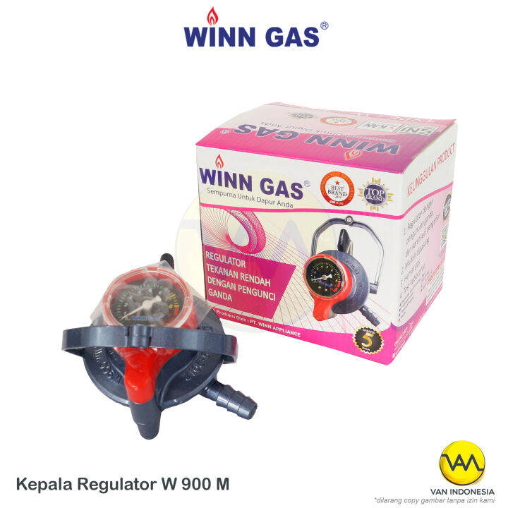 Regulator Winn Gas W 900 M Pengunci ganda tripel lock | Lazada Indonesia