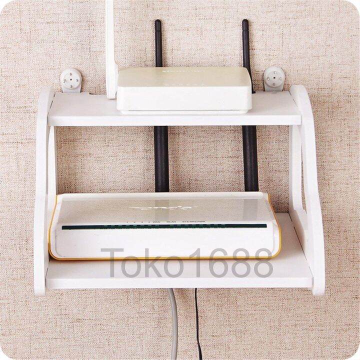 Toko1688 - Rak Wifi Kotak Router Telepon Rak Penyimpanan Dinding ...