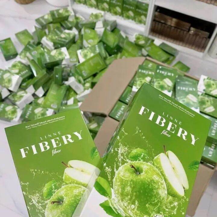 ไฟเบอร์ลิเน่ 1 แถม 1 Linne Fibery Fiber ทานง่าย ธาตุหนัก ถ่ายยาก ดีท็อก ...