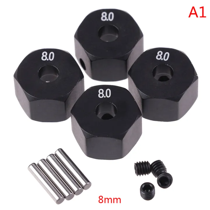 4Pcs 12mm Wheel Hex Hub Adapter for HSP 1/10 Scale RC Sports Car 8 9 10mm | Lazada.co.th