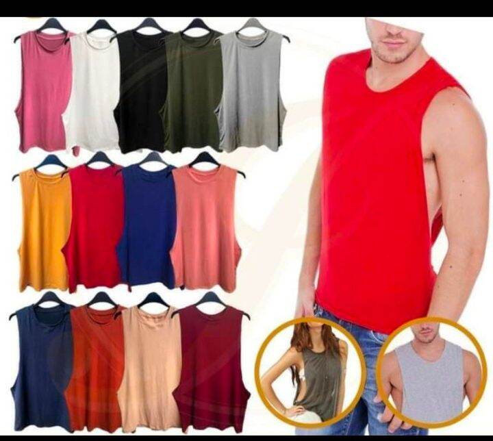 unisex muscle sando cottonspandex | Lazada PH