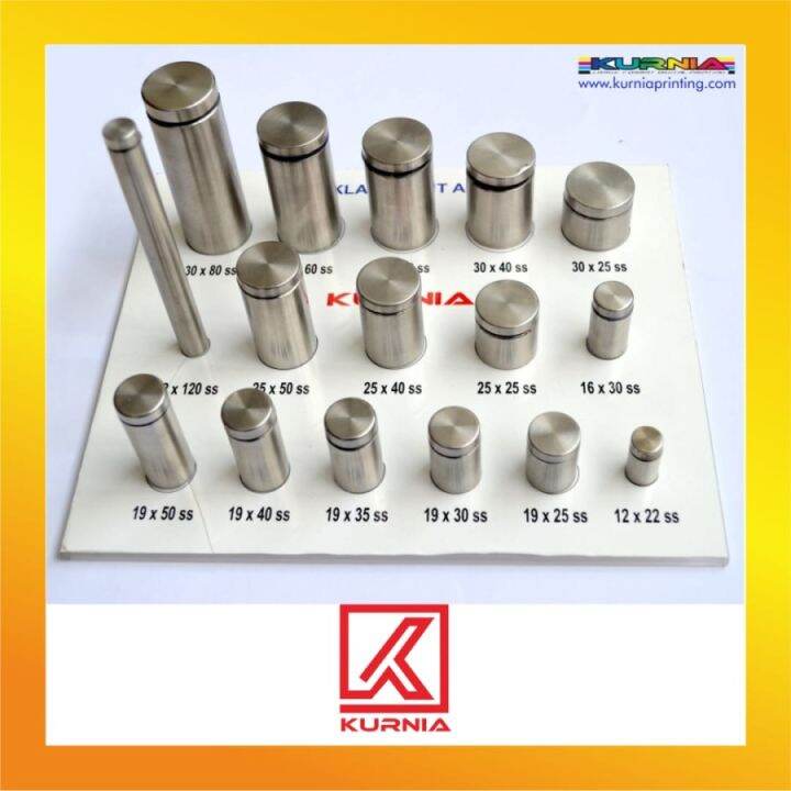 Pen Iklan / Baut Akrilik Uk. 3 cm x 4 cm | Lazada Indonesia