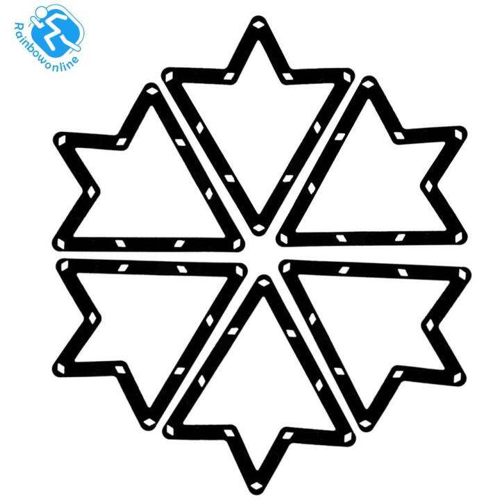 6pcs 9 and 10 Ball Magic Rack Billiard Pool Cue Accessory - intl ...