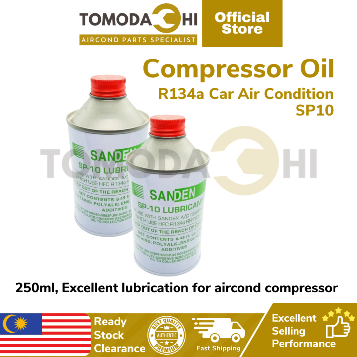 (READY STOCK) Compressor Oil R134a Sanden SP10 250ml. | Lazada