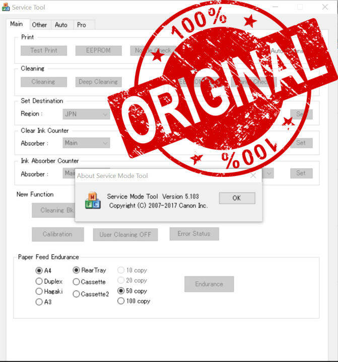 Canon ST5103 Resetter ASLI NOT FAKE VERSION Resetter Canon G1010 G2010 G3010 G4010 | Lazada ...