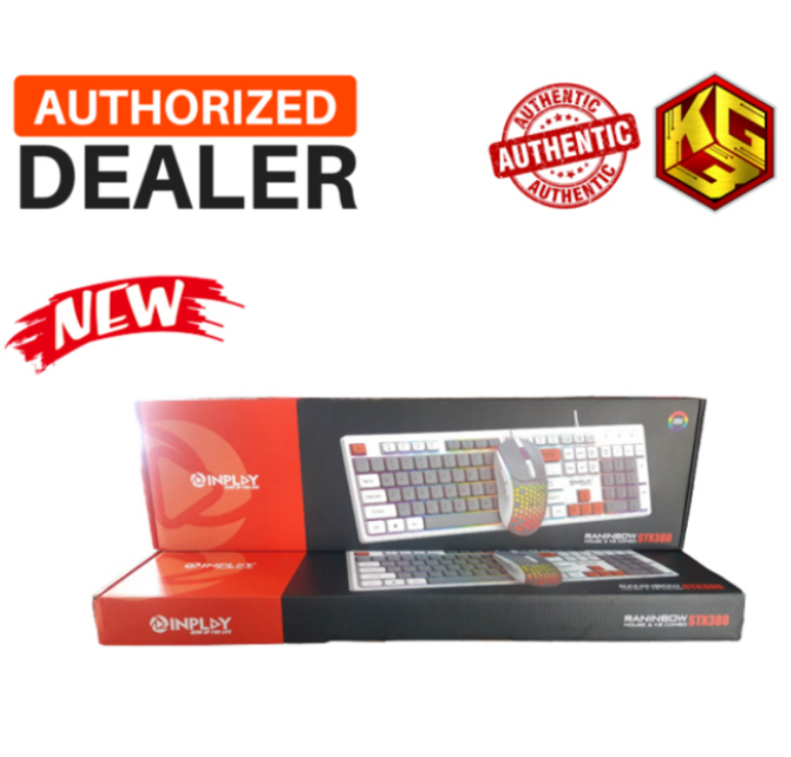 Inplay STX380 rainbow Keyboard Mouse BUNDLE | Lazada PH