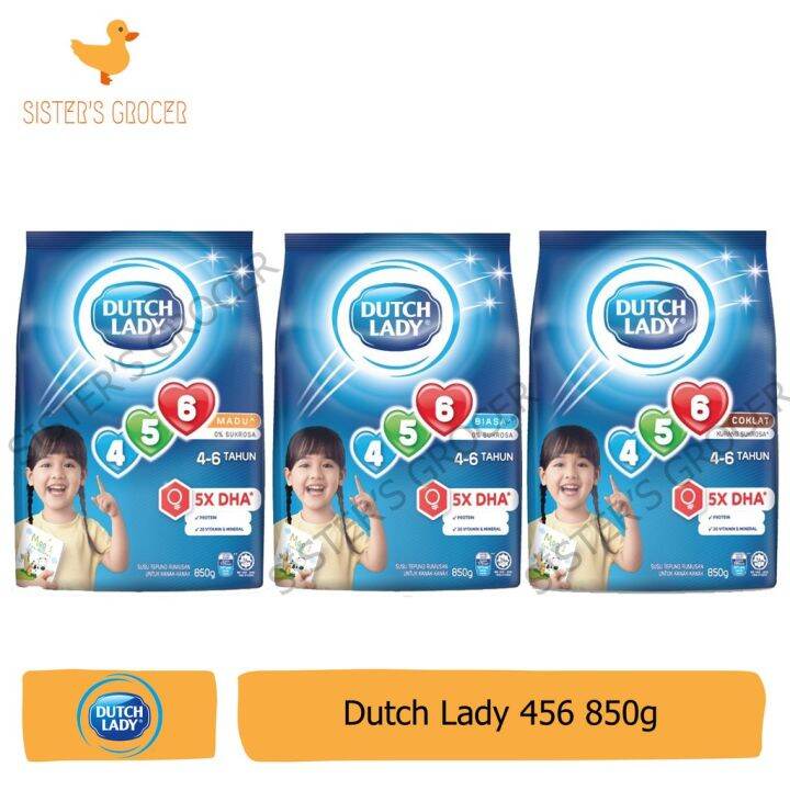 Mom hugging DUTCH LADY 456 850G - PLAIN CHOCOLATE HONEY | Lazada
