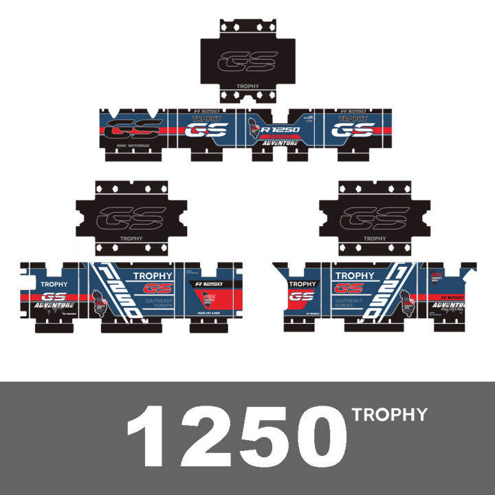 For BMW Panniers Box R1250GS Adventure Rallye 2019-2023 GS Trophy 2022 ...