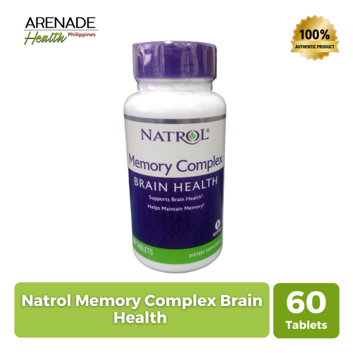Natrol Memory Complex Brain Health 60 Tablets | Lazada PH