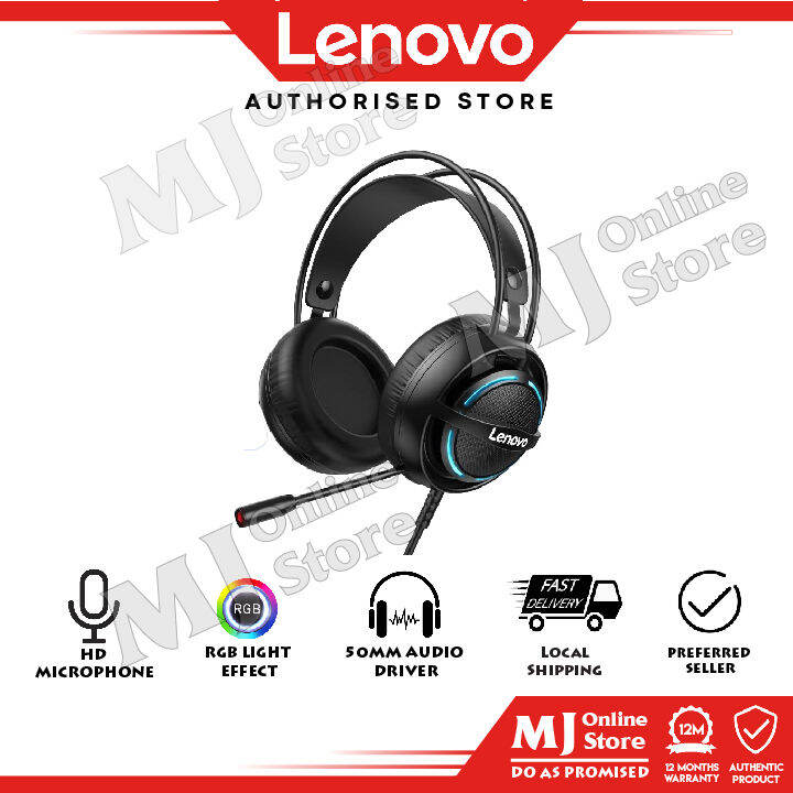 Lenovo G30 Gaming Headset Wired Headset with 3.5mm+USB or USB 7.1 Cable ...