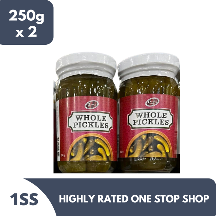 Q-Choice Whole Pickle 250g x 2 | Lazada PH
