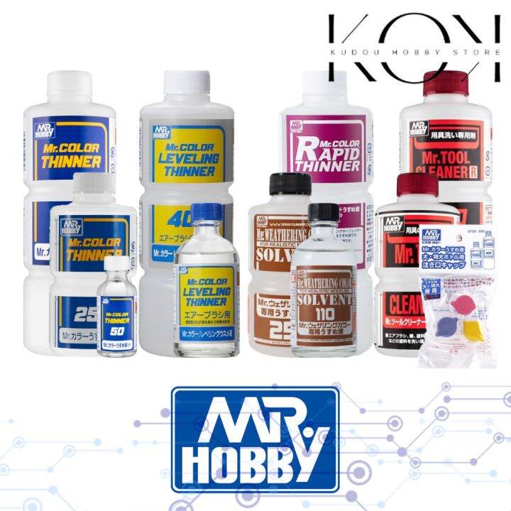 ready stock MR.COLOR MR HOBBY THINNER LEVELING THINNER RAPID THINNER ...