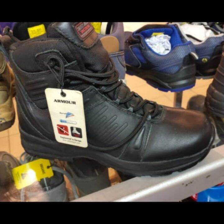 SEPATU SAFETY JOGGER ARMOUR SAFETY BOOTS ARMOR SHOES PENGAMAN | Lazada ...