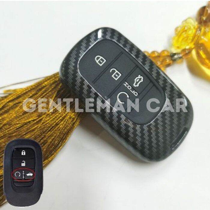 Cover Carbon Case Smart Key Casing Kunci Smartkey All New Honda HRV ...