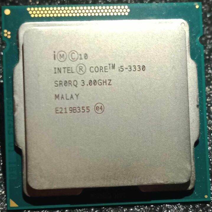 Intel Core i5-3330 Base Frequency3.00 GHz Cores4 Threads4 | Lazada.co.th