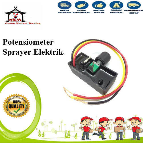 Potensiometer Sprayer Elektrik | Lazada Indonesia