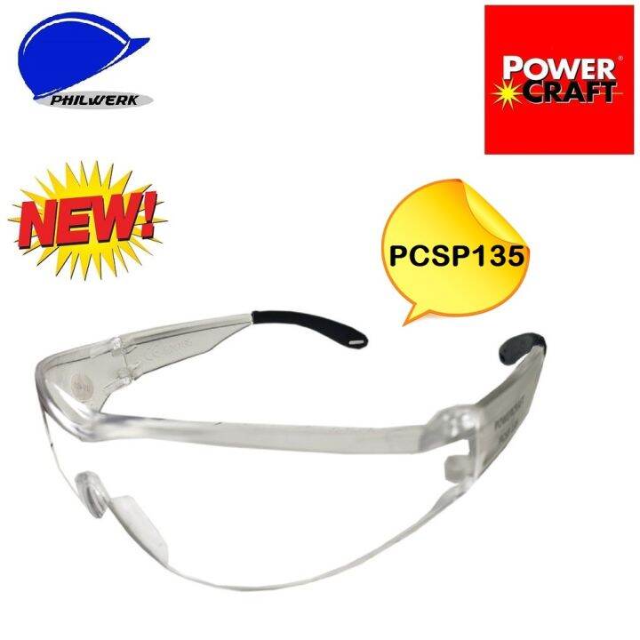 Power Craft Safety Spectacles(PCSP 135) | Lazada PH