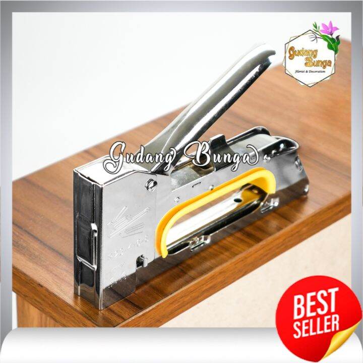 Alat Staples Tembak Stapler Jepretan Gun Tracker Untuk Perekat Kardus ...