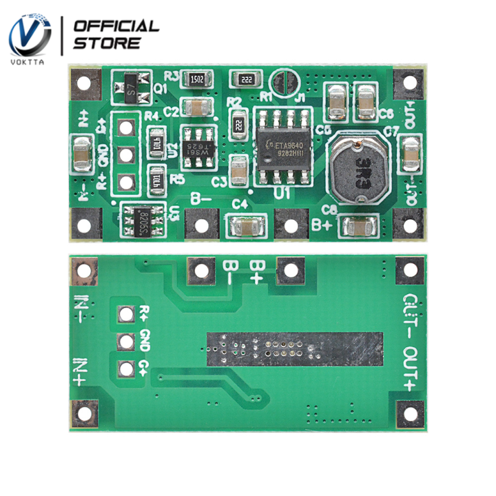 VOKTTA 5V1A UPS Uninterruptible Power Supply Module 18650 Lithium Reverse Polarity Protection ...