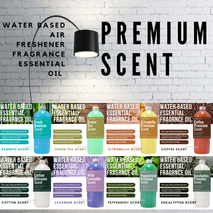 1 Liter Water based fragrance essential oil air freshener premium ...