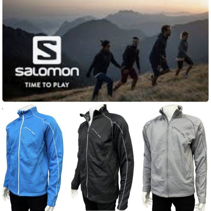 ของแท้เสื้อกันหนาวSALOMON SOFTSHELL JACKET | Lazada.co.th
